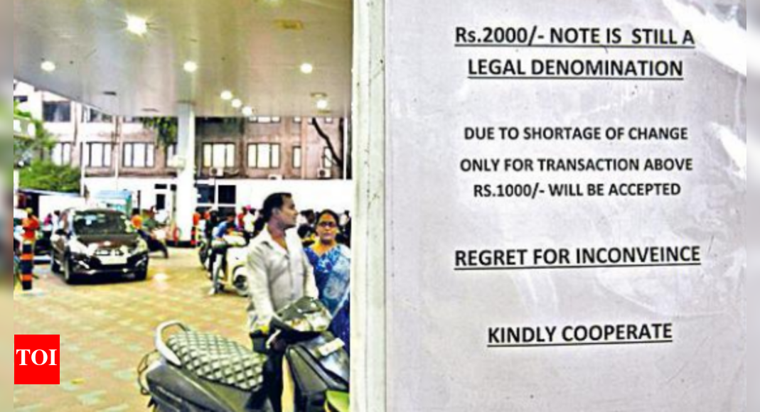 RBI's note withdrawal: All quiet on the business front | Hyderabad News ...