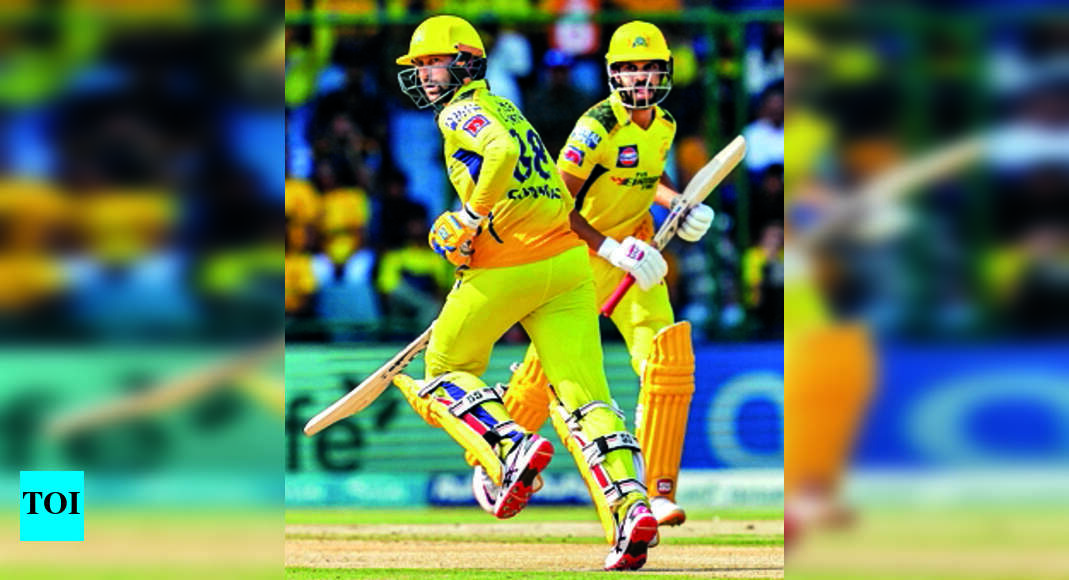 Ruturaj And Conway: Csk’s Twin Towers At The Top | Chennai News - Times ...