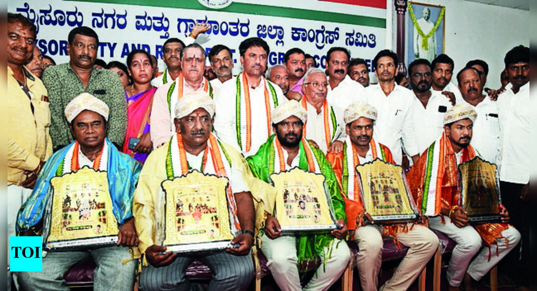 Congress: Congress Felicitates Newly Elected Mlas | Mysuru News - Times ...