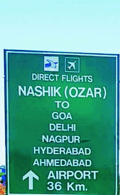 Nashik: Ngo Installs 60 Boards To Aid Airport-bound Motorists | Nashik ...