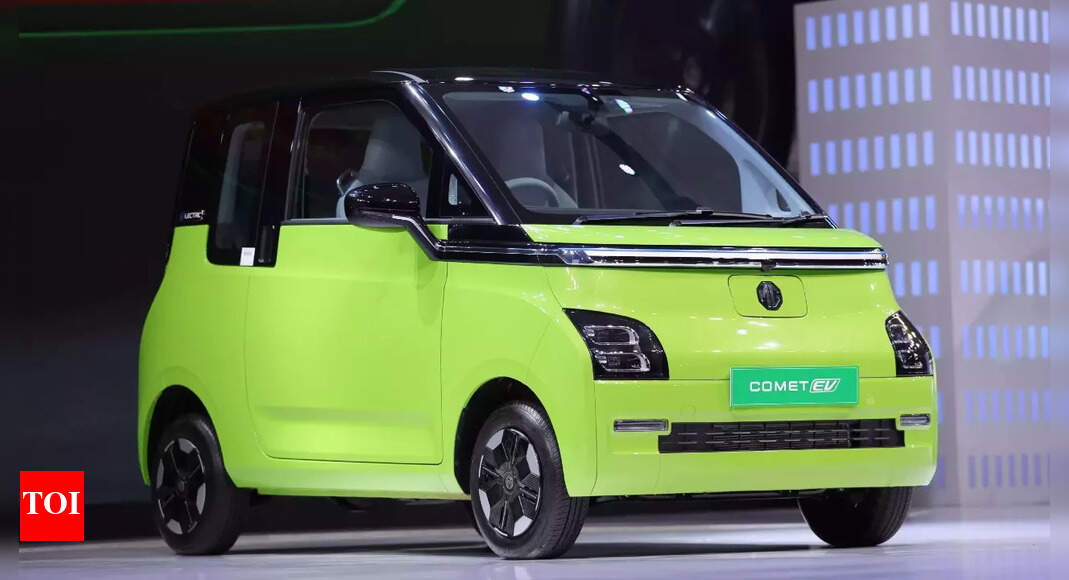 MG commences Comet EV deliveries: Check specs, price and more - Times of India