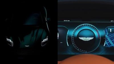 Aston Martin DB11 successor interior teased: Unveil on May 24 - Times ...