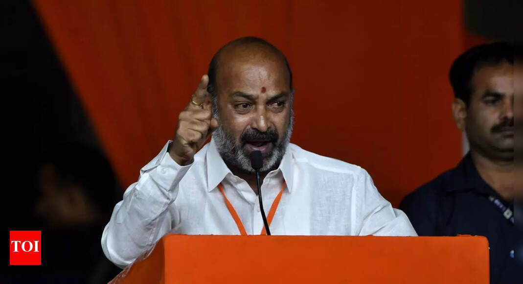 Tickets To Only Those Who Connect With People: Bandi | Hyderabad News ...