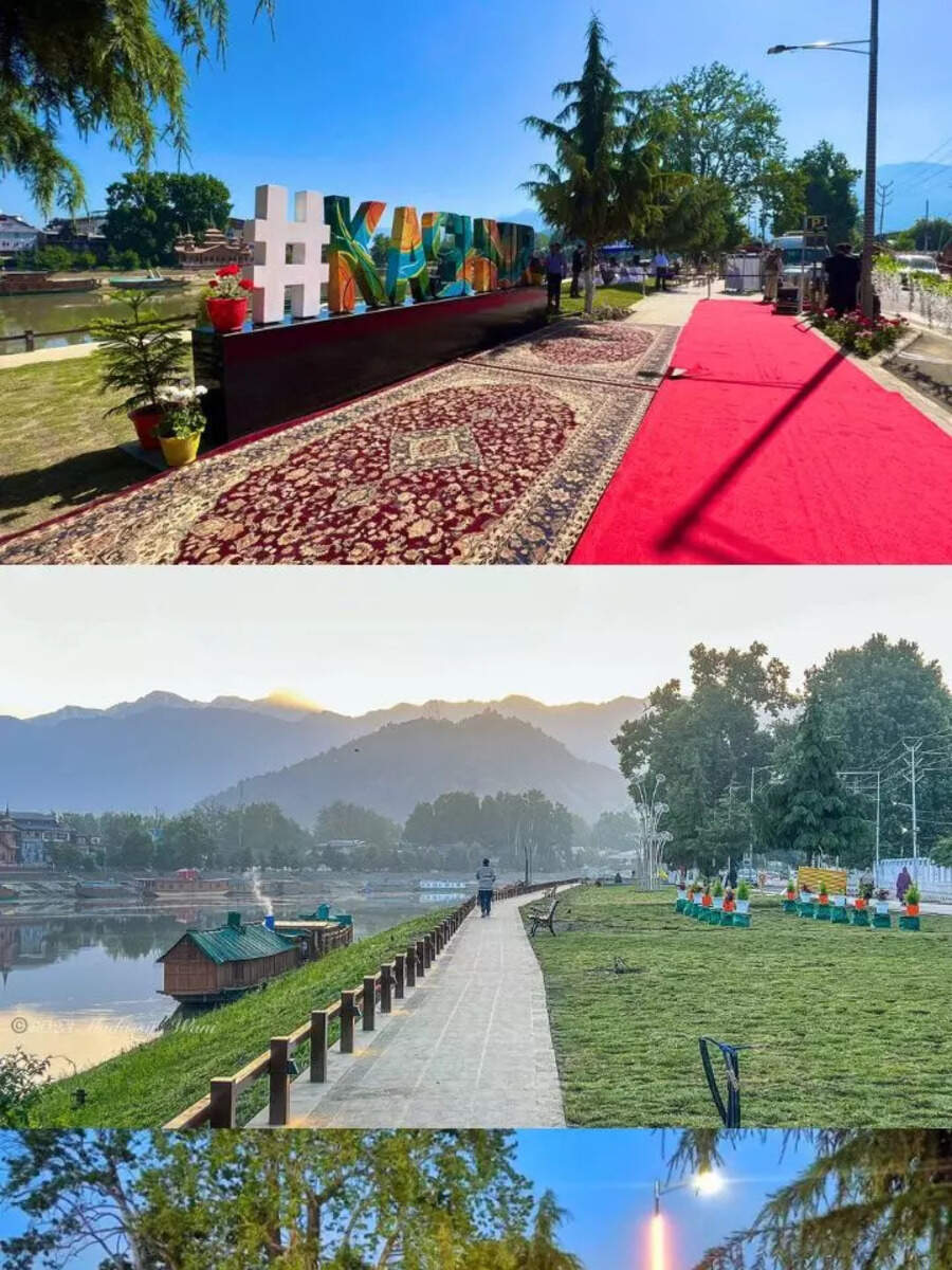 Kashmir welcomes you! Spectacular Jhelum-Rajbagh Riverfront opens for ...