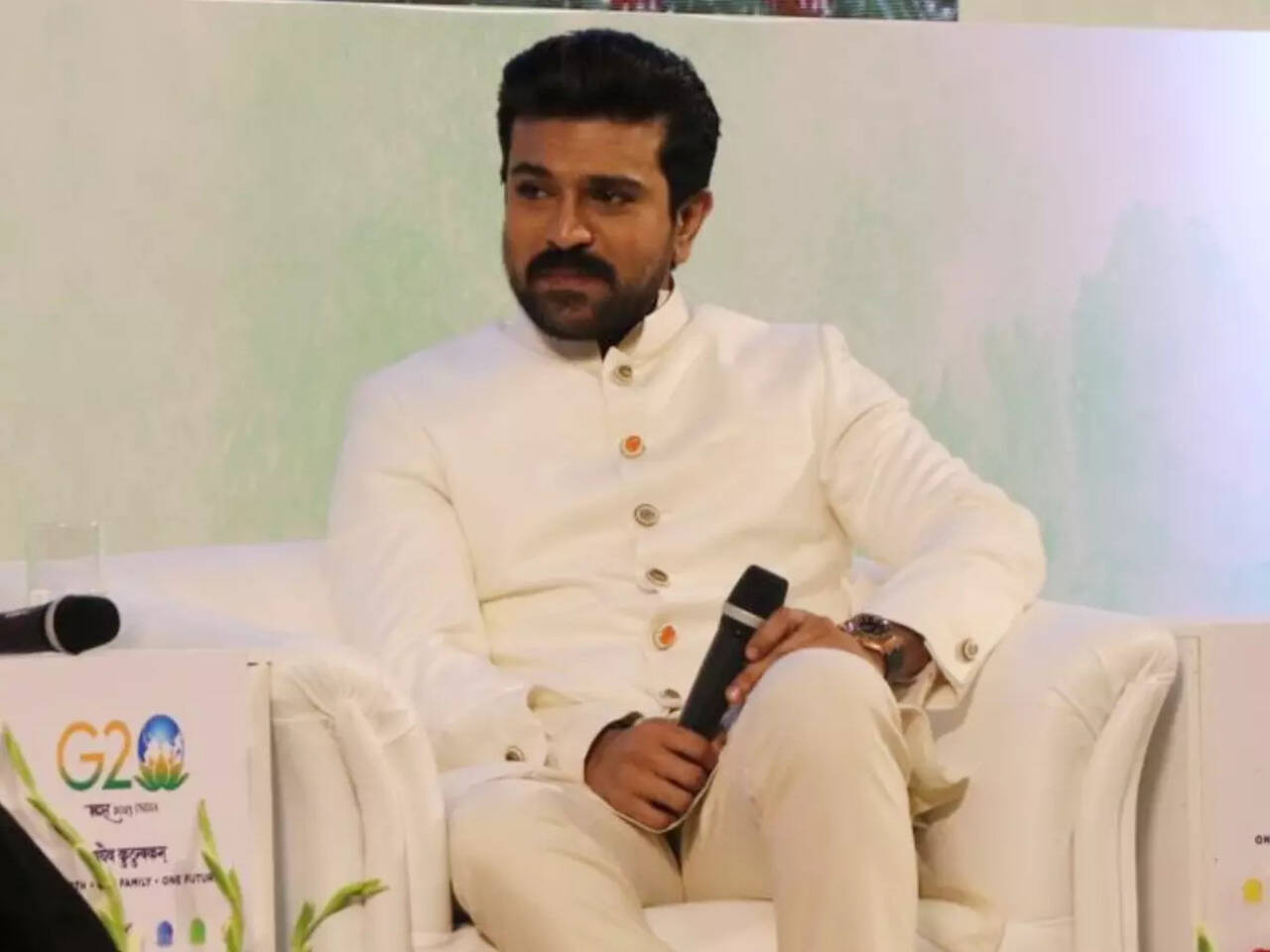 Ram Charan opts for ivory sherwani at G20 summit famous 1