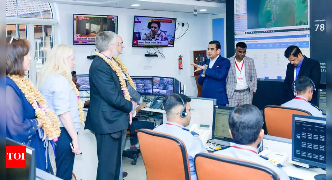 G20 delegates visit BMC headquarters | Mumbai News - Times of India