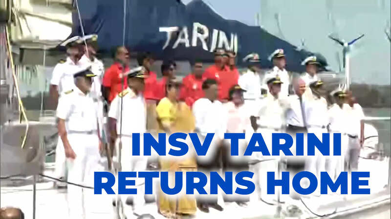 INSV Tarini returns home after 17,000 NM voyage