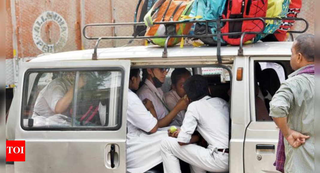 Young lives at risk: Violations by school cabs see 41% jump | Delhi ...