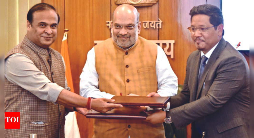 Assam Meghalaya Border: Cms of Assam and Meghalaya To Meet Over Border ... Assam Meghalaya Border: Cms of Assam and Meghalaya To Meet Over Border ...