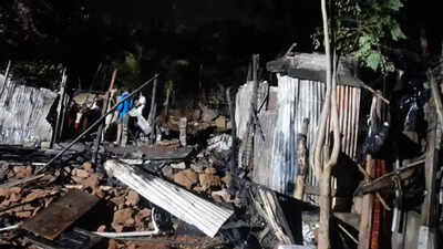 Man Hurt, 5 Dogs Die In Malad Slum Fire; 3rd Blaze Since Feb | Mumbai ...