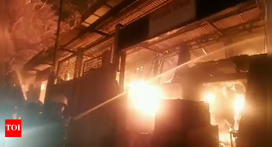 Pune Fire: Massive fire breaks out at Timber Market in Pune's Bhawani ...