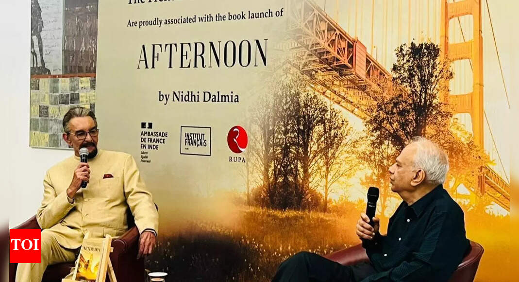 Kabir Bedi, Gurcharan Das, top diplomats attend book launch of Nidhi ...