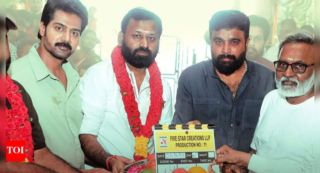 Sasikumar's next with director RDM commences with a muhurat puja ...