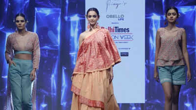 Indian designing at its best opens Day 2 of DTFW - Times of India