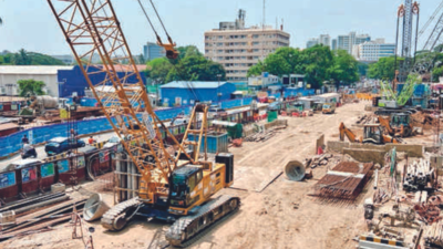 In Royapettah, metro tunnelling may take a year to start | Chennai News ...