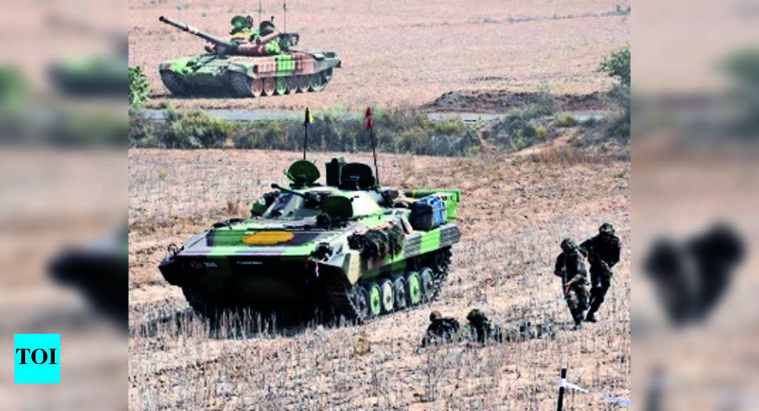 Army: Army Conducts Sudarshan Shakti Exercise Along Western Border ...