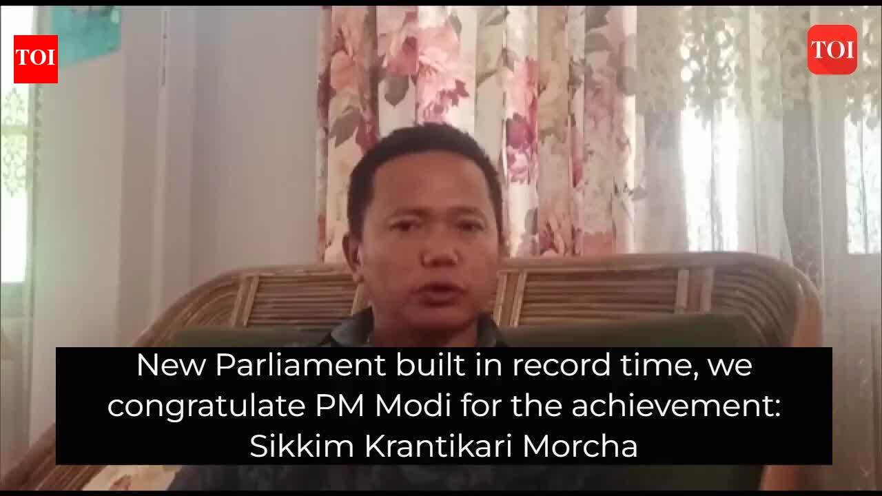 New Parliament built in record time, we congratulate PM Modi for the ...