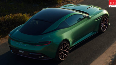 Aston Martin DB12 unveiled with impressive 680 hp: Priced at Rs 4.8 crore - Times of India