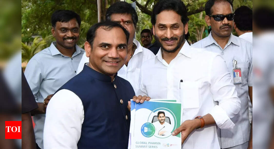 Andhra Pradesh CM unveils G20 Global Pharma Summit 2023 Series brochure ...