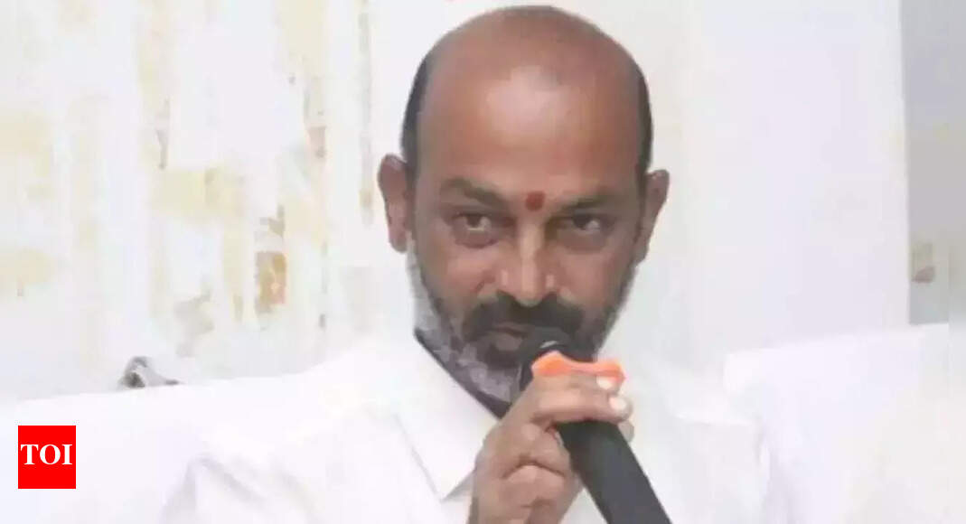 Don't have issues with Eatala Rajender: Bandi Sanjay Kumar | Hyderabad ...