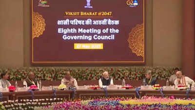 PM Modi chairs NITI Aayog governing council meet | India News - Times of India
