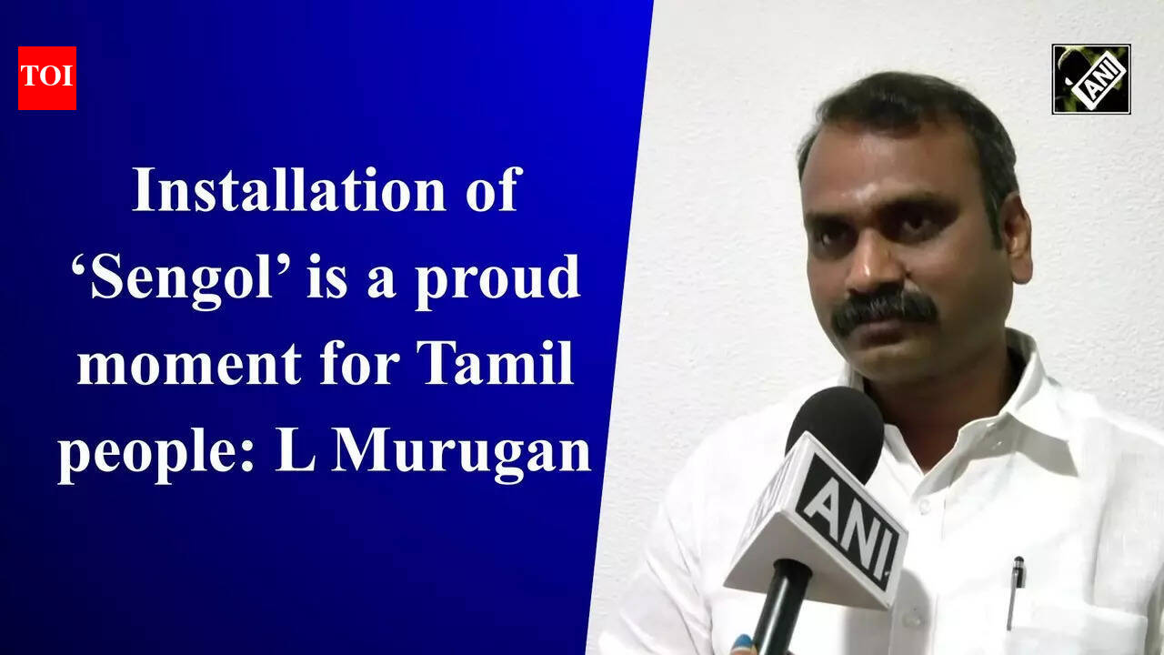 Installation of ‘Sengol’ is a proud moment for Tamil people: L Murugan