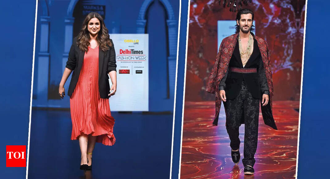 A big slay finale for Delhi Times Fashion Week - Times of India