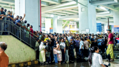Ipl Fans Give Massive Boost To Metro Use On Match Days | Ahmedabad News ...