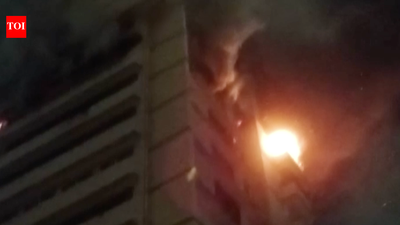 fire in navi mumbai: Fire at high rise near Mumbai's Breach Candy ...