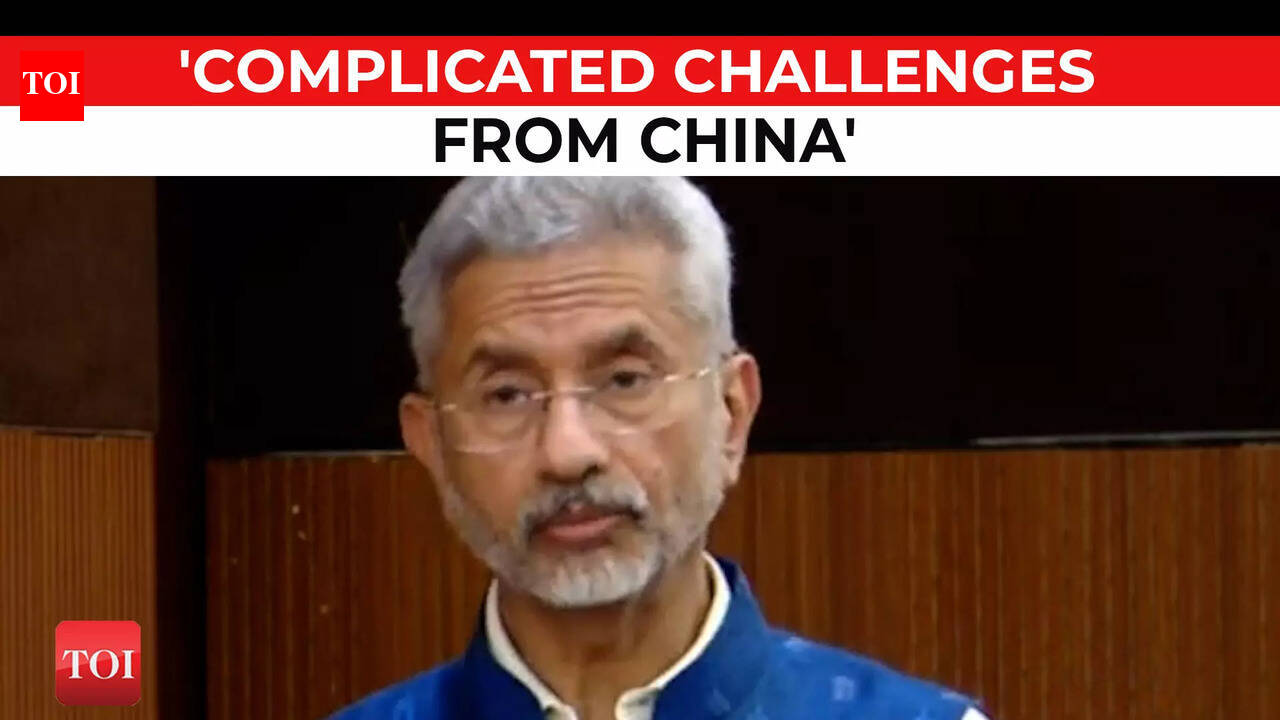 India facing 'very complicated challenges' from China: S Jaishankar