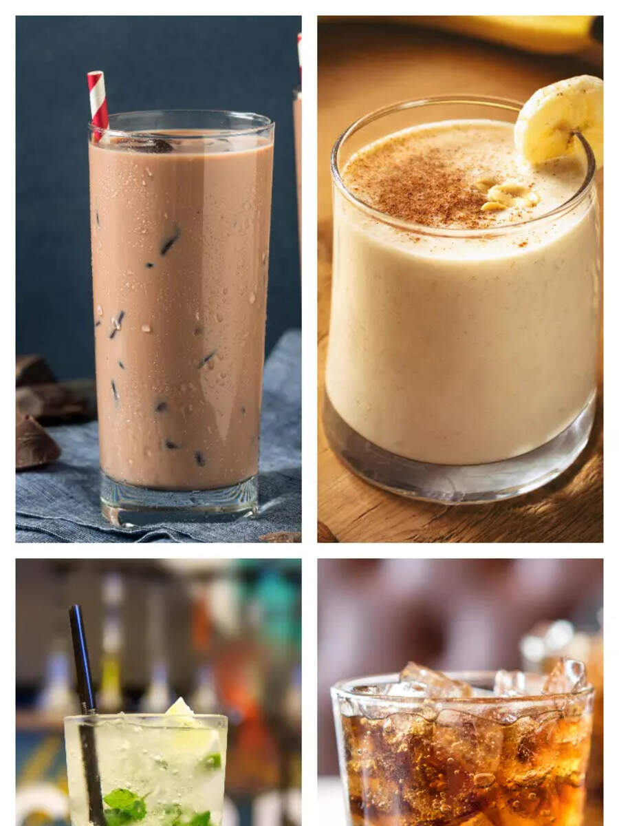 8 high-calorie summer drinks and their healthy alternatives | Times of ...