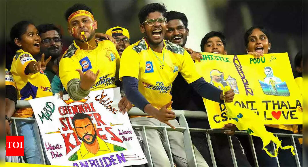 Chennai Super Kings fans complain about entry-exit issues in Narendra ...