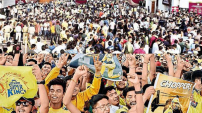 Braving rain and hail, cricket fans make most of IPL final in Ahmedabad ...