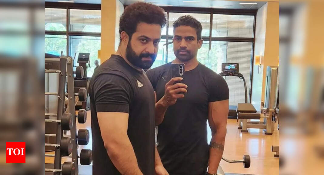 Pic: Jr NTR's intense gym workout for 'Devara' goes viral | Telugu ...