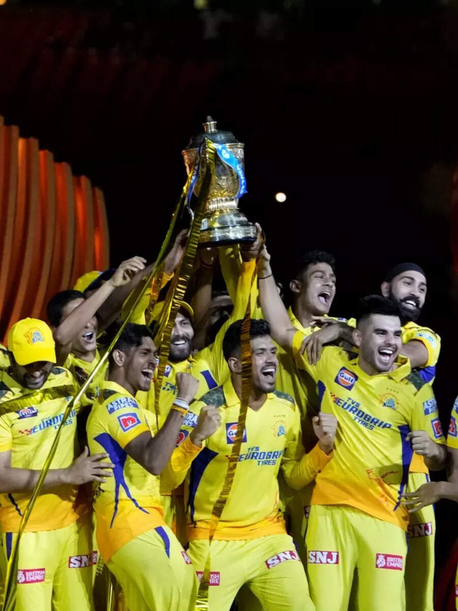 CSK beat GT to lift record-equalling 5th IPL title | TOIPhotogallery