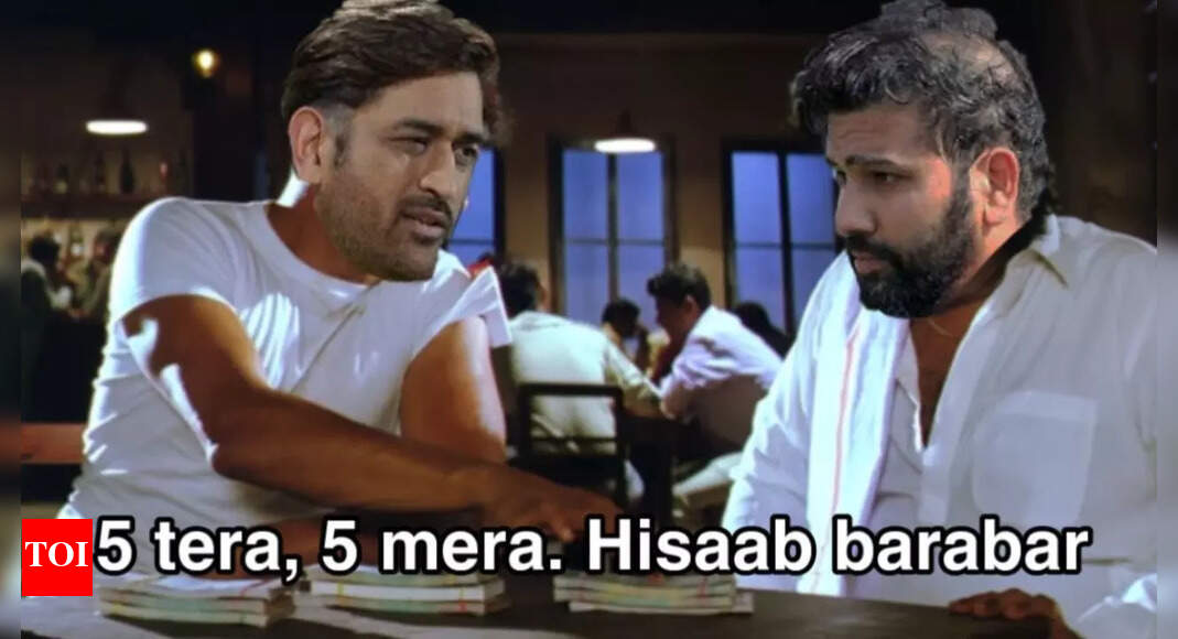 'Sir Jadeja does it again': Memes go viral as CSK clinches 5th IPL title - Times of India