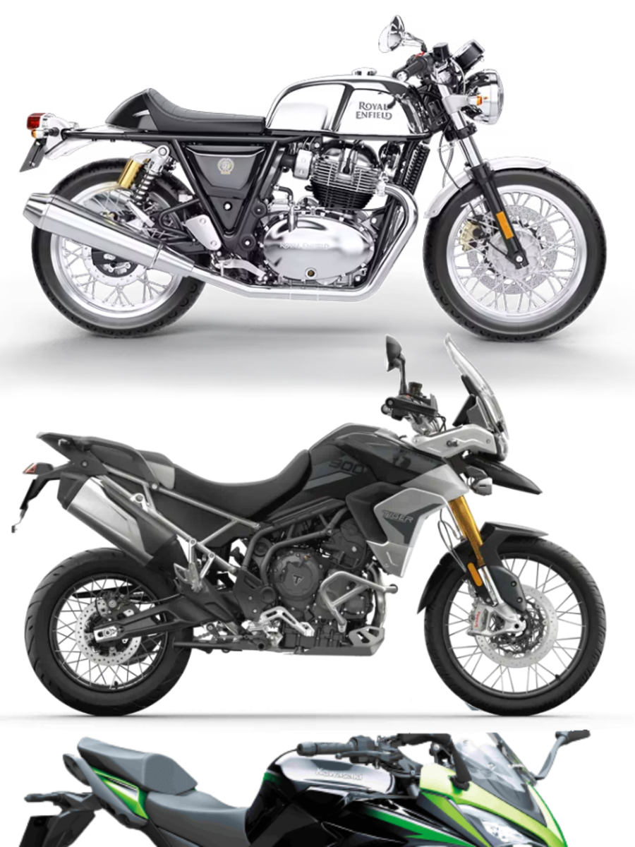 10 popular 500+ cc bikes in India: Royal Enfield GT twins to Kawasaki ...