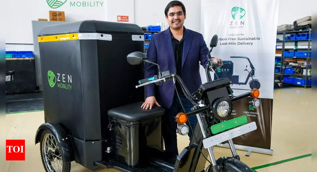 Zen Mobility launches Micro Pod EV for last-mile deliveries: Offers up ...