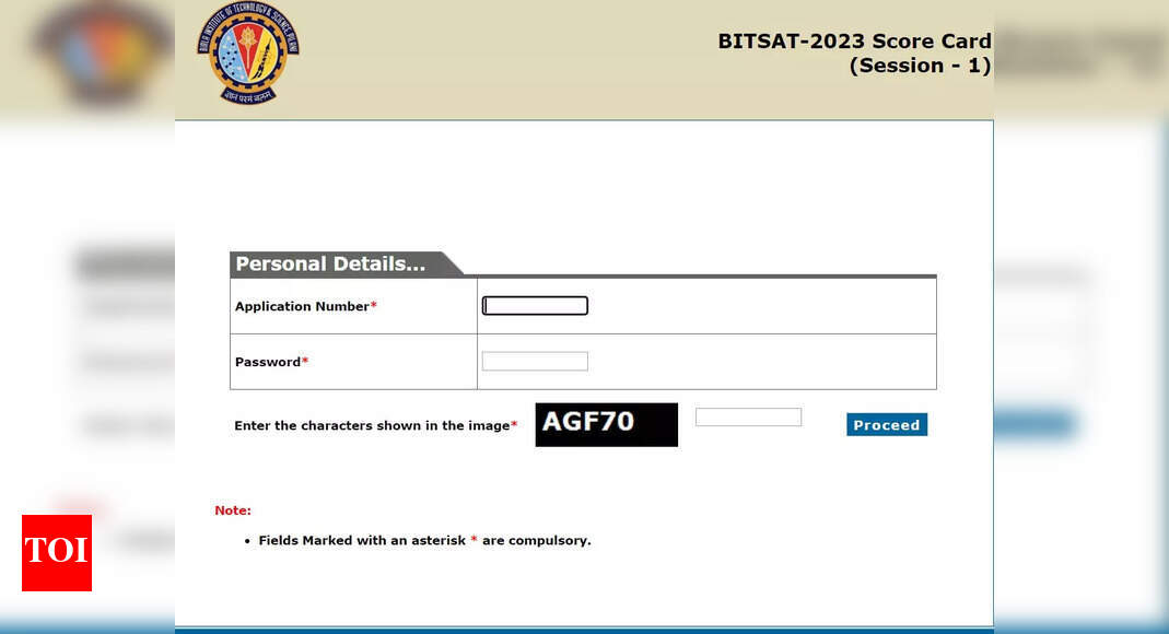 BITSAT Result 2023 (OUT): Download BITSAT Scorecard on bitsadmission ...