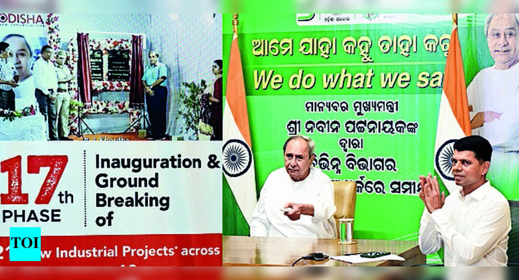 Naveen: Naveen Lays The Foundation For 17 Projects | Bhubaneswar News ...