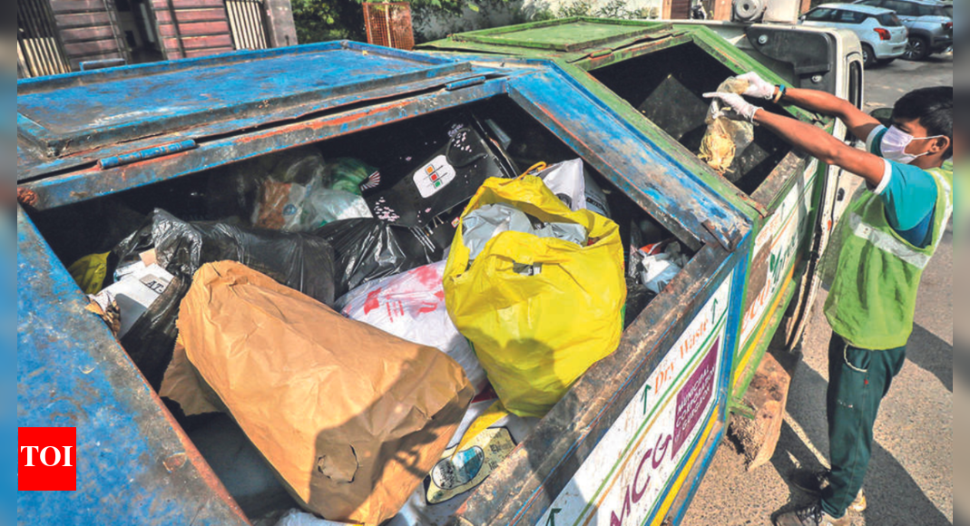 'Fee paid, but no doorstep trash collection': MCM faces fire | Gurgaon ...