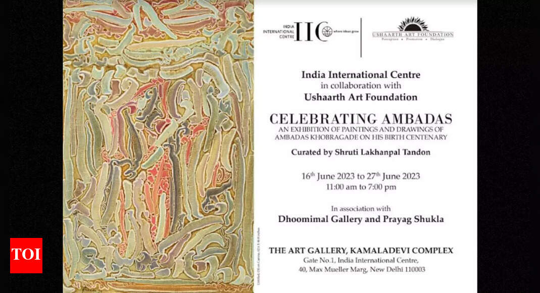 ‘Celebrating Ambadas’: Tribute to one of the great masters of Indian ...