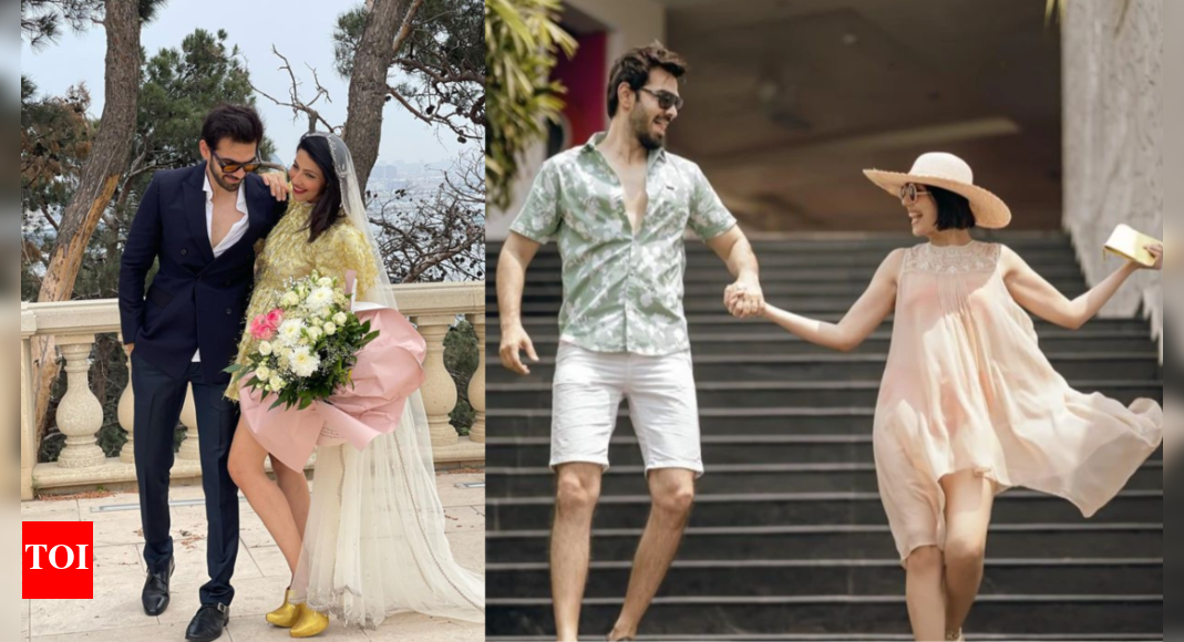 Karan V Grover and Poppy Jabbal to celebrate their first Anniversary in ...