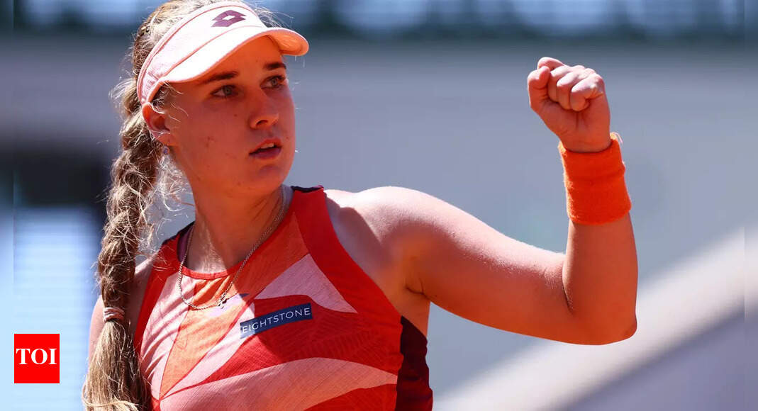 French Open: Anna Blinkova overcomes Caroline Garcia's resilience to ...