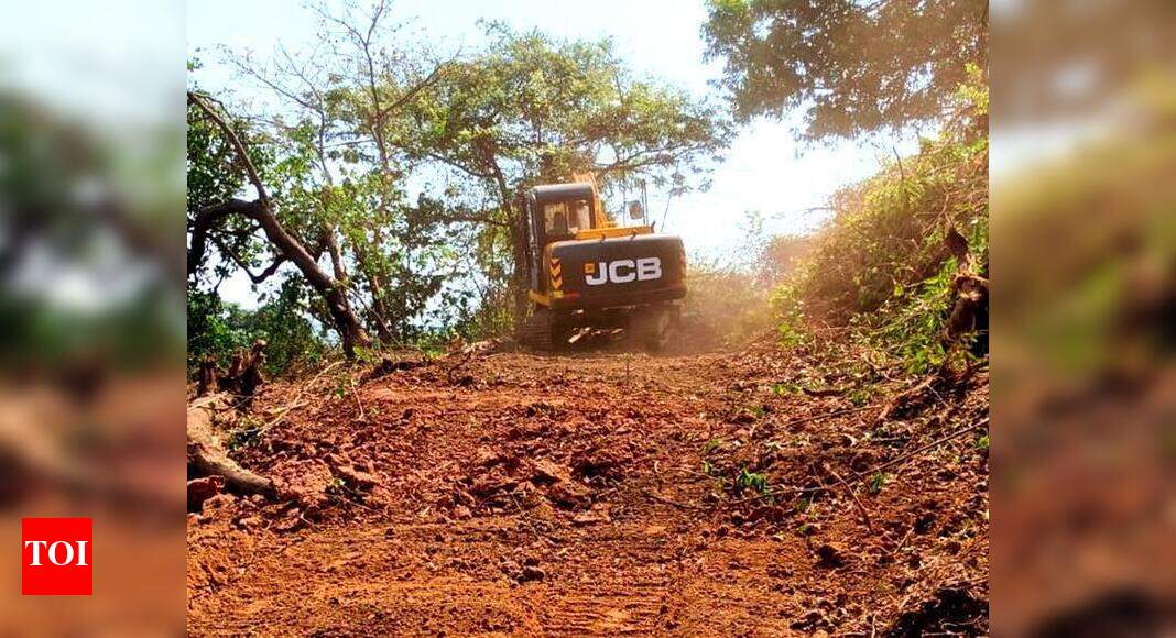 Widening of Kundaim bypass begins | Goa News - Times of India