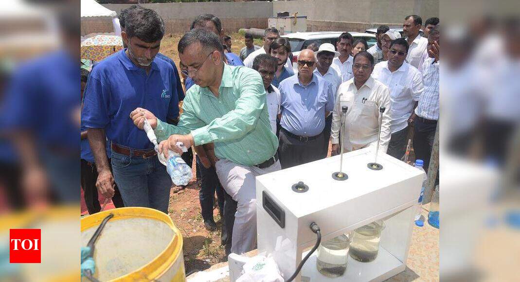 As Khandepar river level dips, WRD draws water from Codli, Zarapkar ...