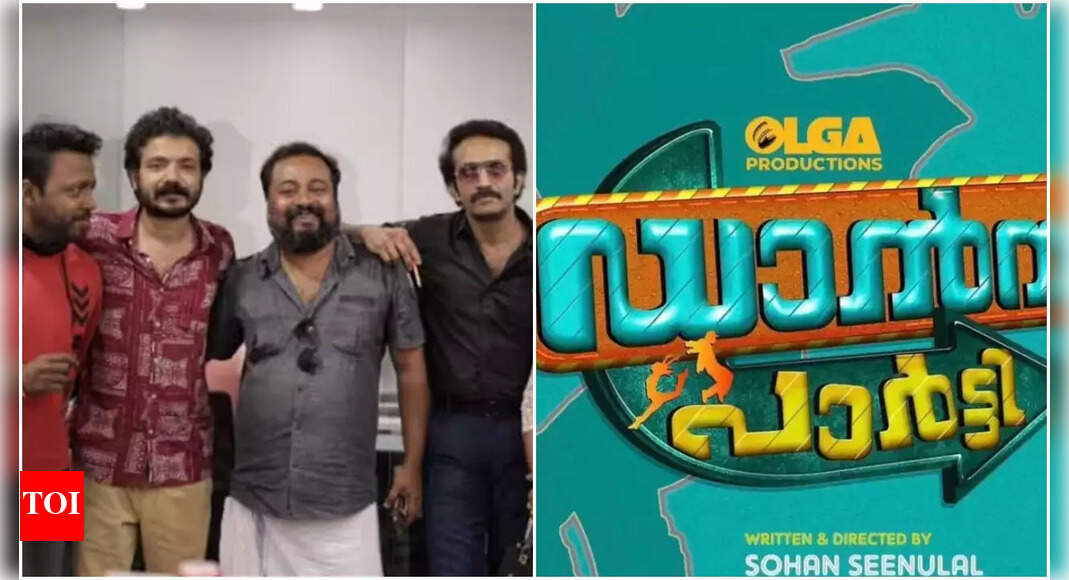 It's a wrap for Sreenath Bhasi and Shine Tom Chacko’s ‘Dance Party' | Malayalam Movie News ...