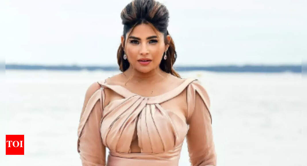 Komal Thacker makes waves at Cannes 2023 in a spectacular outfit; see pics | Gujarati Movie News ...