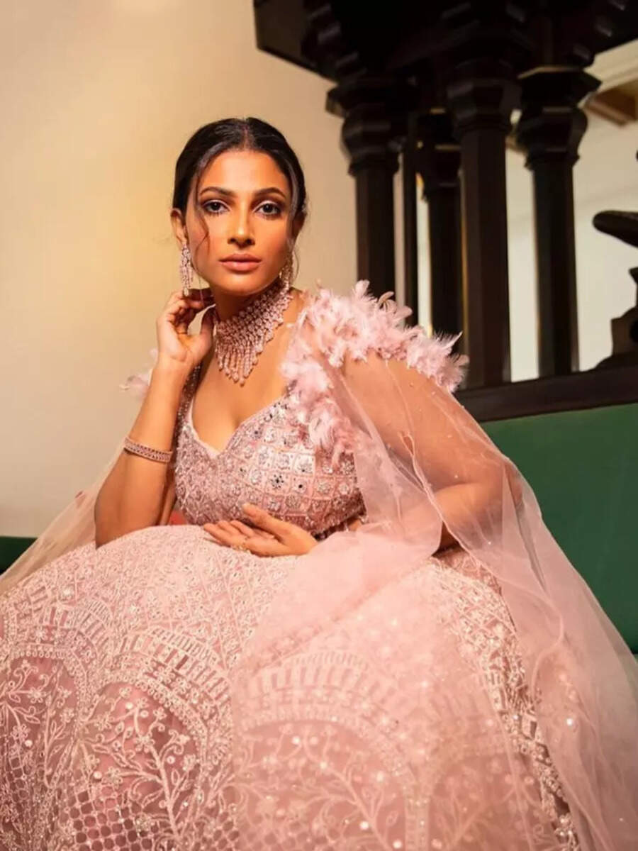 Nayannah Mukey shines in pastel lehenga | Times of India