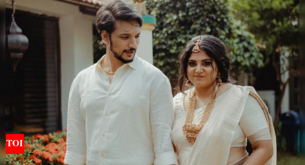 Manjima Mohan shares a throwback moment from her wedding | Tamil Movie ...